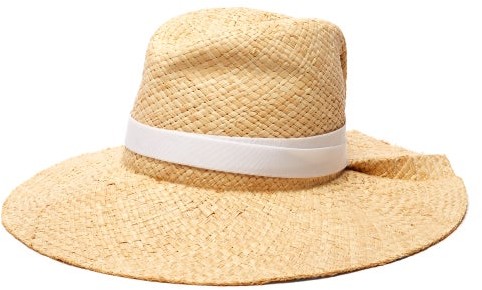 Lola Hats First Aid Raffia Wide-brim Hat - Light Tan - ShopStyle