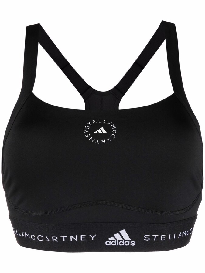 adidas by Stella McCartney Recycled Polyester Sporty Bras - ShopStyle