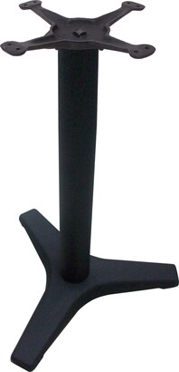 JI Bases 22-inch Cast Iron 3-prong Pedestal Table Base, 3-inch Column ...