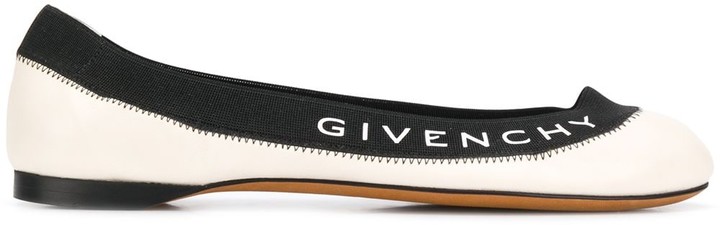 Givenchy Elasticated Ballerina Flats - ShopStyle