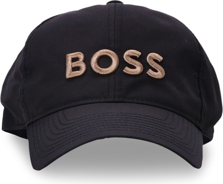 HUGO BOSS Logo-Embroidered Cotton-Twill Cap - ShopStyle Hats