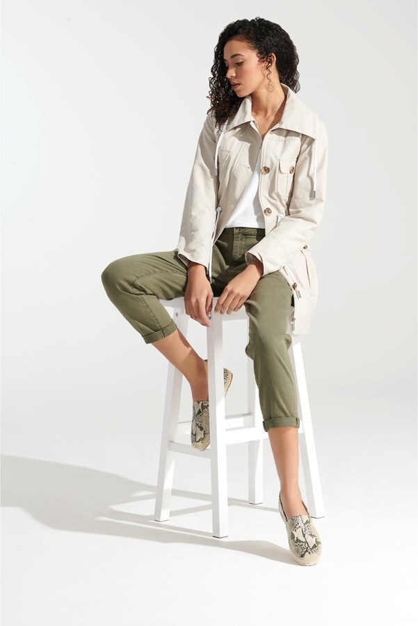 Sam Edelman Four Pocket Hooded Raincoat - ShopStyle