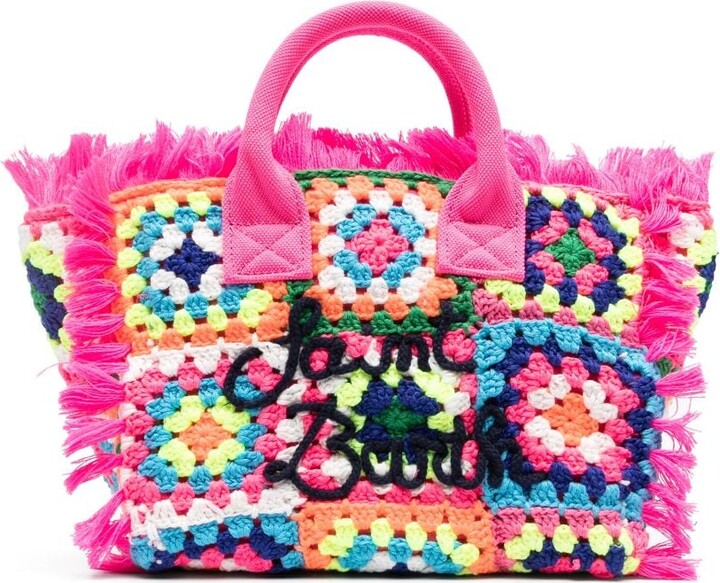 MC2 Saint Barth Kids Colette crochet beach bag - ShopStyle