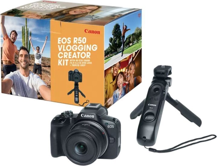 Canon Eos R50 Mirrorless Camera and Rf-s 10-18mm f/4.5-6.3 Lens Video ...