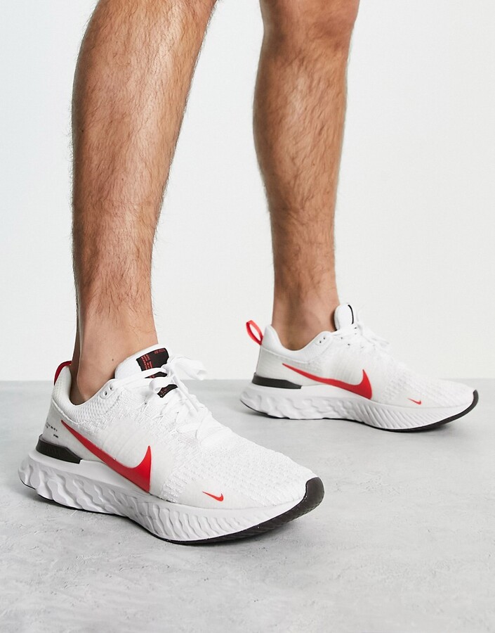Nike Running Nike React Infinity Run 3 sneakers in white - ShopStyle