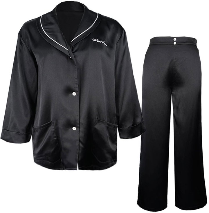 Not Just Pajama Preppy Silk Pyjamas Set - ShopStyle