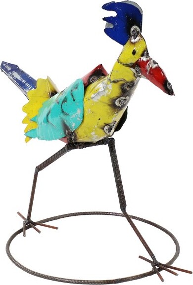 Sunnydaze Decor Sunnydaze Indoor/Outdoor Metal Roadrunner Garden Statue ...