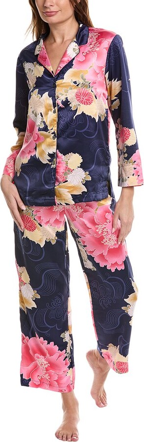 Natori Essential Notch Pajama Set - ShopStyle