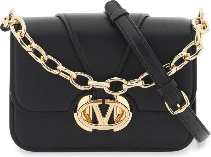 Valentino Garavani Small Vlogo O'clock Shoulder Bag - ShopStyle