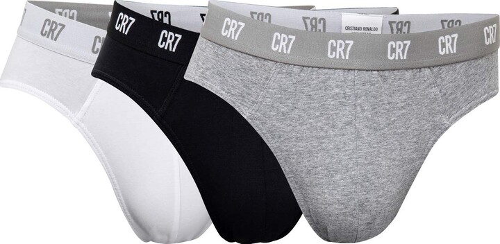 CR7 Cristiano Ronaldo Men's Basic Briefs Pack of 3 - Multicolour ...
