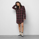 Vans Almost Friday Shirt Dress - ShopStyle