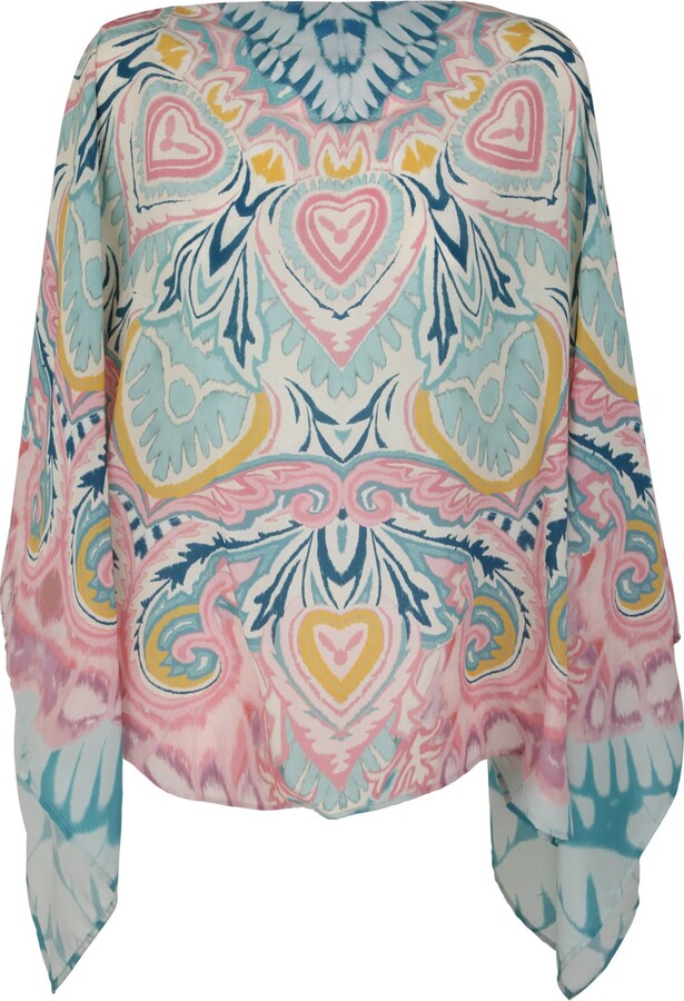 Etro Classic Poncho - ShopStyle Capes