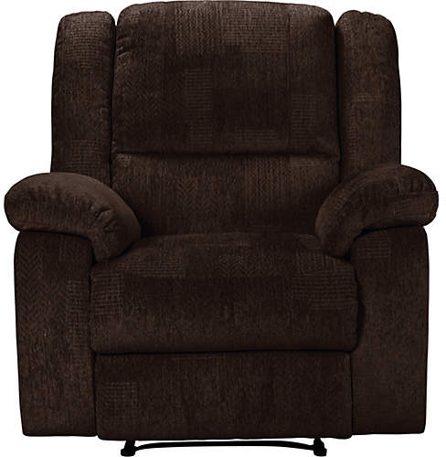 Argos Home Shelly Fabric Manual Recliner Chair - Dark Brown - ShopStyle ...