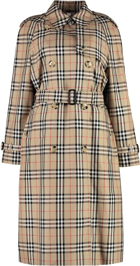 Burberry Gabardine Trench Coat - ShopStyle