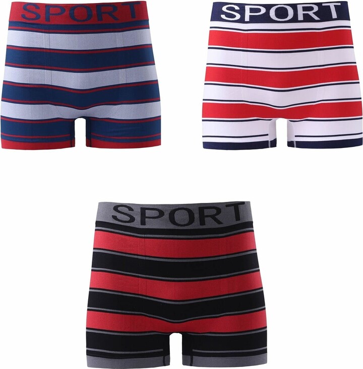 KOLLACHE Boxer Shorts Men Seamless Lightweight Comfortable Mens Boxer ...