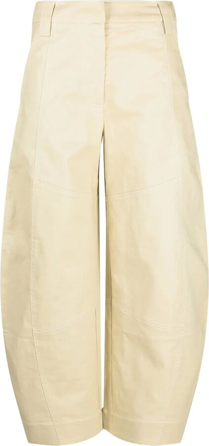 Cult Gaia Tapered Wide-Leg Trousers - ShopStyle