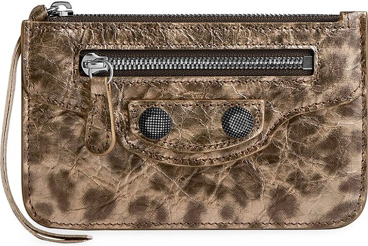 Balenciaga Women's Le Cagole Long Coin And Card Holder - Brown - ShopStyle