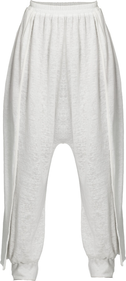 Zhenabia Suhan Harem Pants White - Boho Women Salvar Pants - ShopStyle