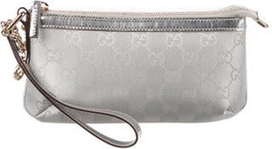 Gucci GG Canvas Jolicoeur Wristlet - ShopStyle Clutches