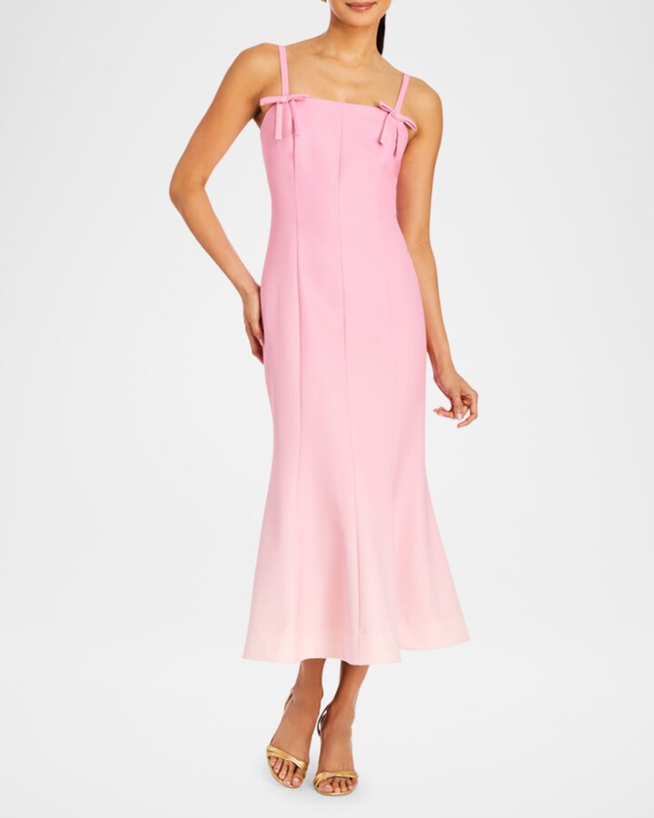 Mestiza New York Calista Square-Neck Ombre Mermaid Midi Dress - ShopStyle