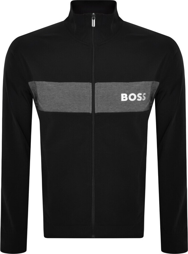 Boss Business BOSS Full Zip Sweatshirt Black - ShopStyle Jumpers & Hoodies