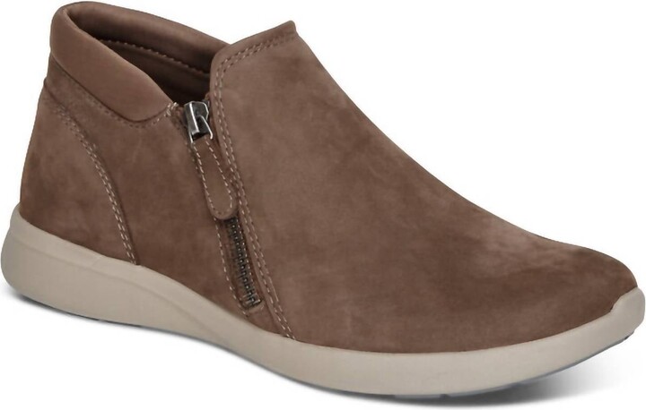 Aetrex Women's Addie Arch Support Boot In Brown - ShopStyle