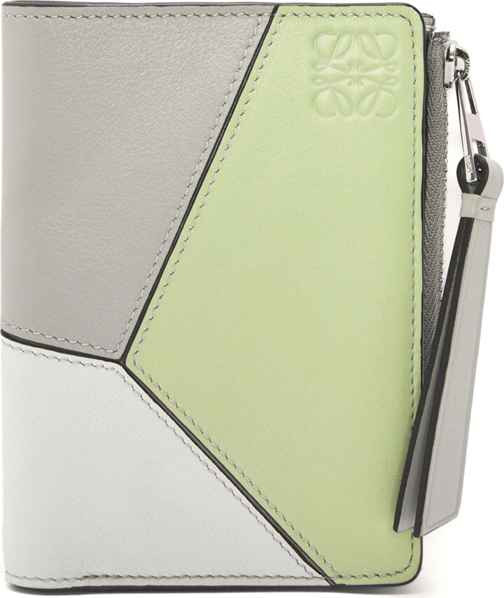 Loewe Luxury Puzzle slim bifold wallet in classic calf - ShopStyle