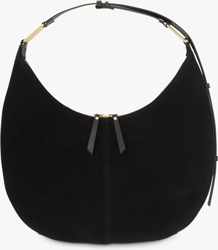 Apatchy London Apatchy Nora Suede & Leather Shoulder Bag - ShopStyle