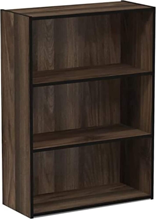 Perdix Chio LLC 3-Tier Open Shelf Bookcase,Walnut - ShopStyle Bookcases ...