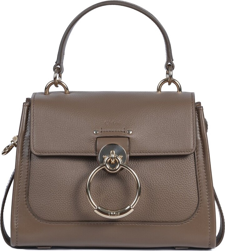Chloé Tess Leather Shoulder Bag - ShopStyle