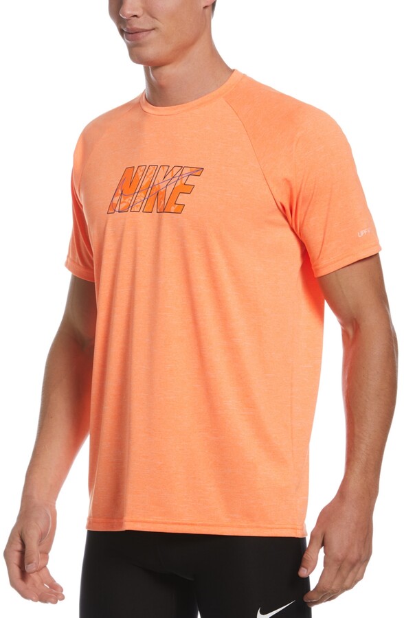 Nike Men's Collage Logo-Print Rash Guard - ShopStyle Swimwear