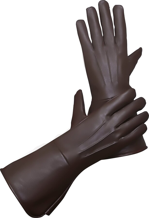 Glamtron Medieval Renaissance Gloves Pure Lambskin Leather Cosplay ...