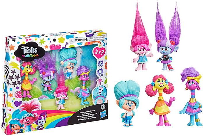 Trolls TrollsTopia Harmony Friends Pack - ShopStyle Arts & Crafts Toys