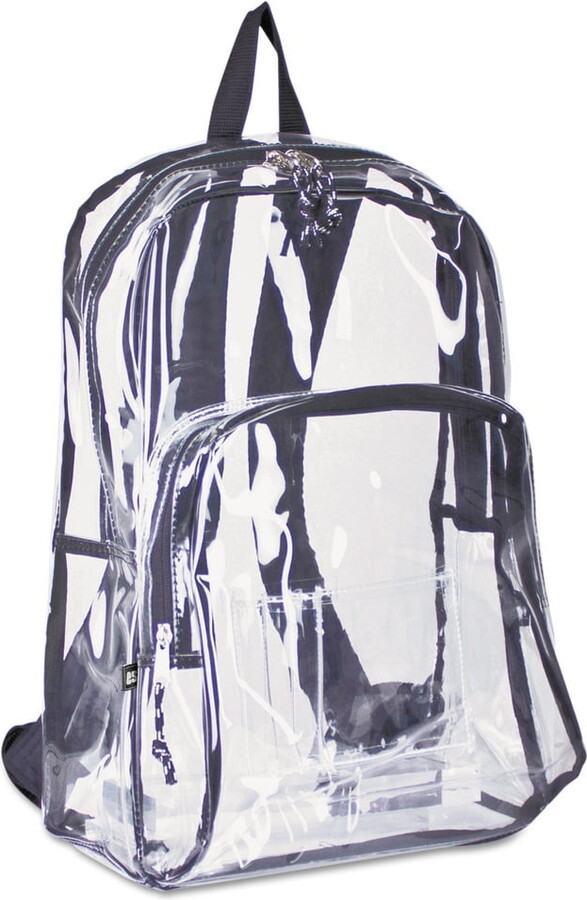 Eastsport Two-Compartment PVC Plastic Clear Backpack - ShopStyle
