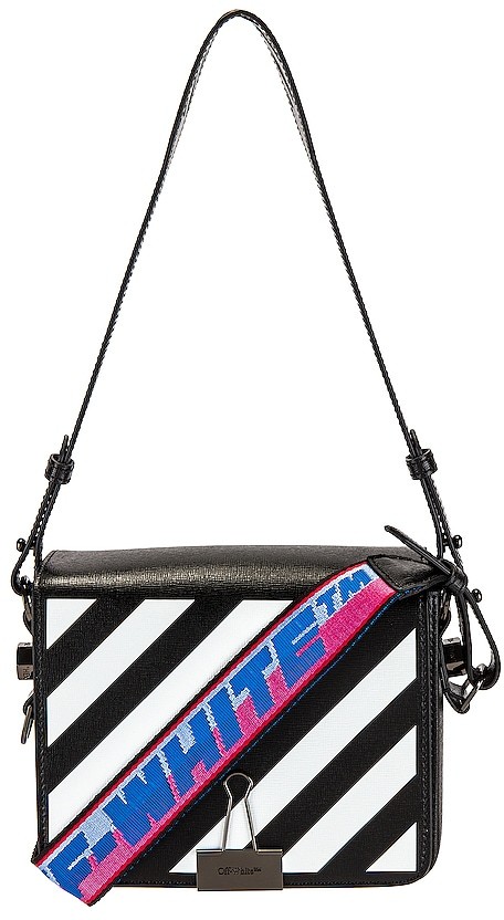 Off-White Diagonal Flap Bag - ShopStyle