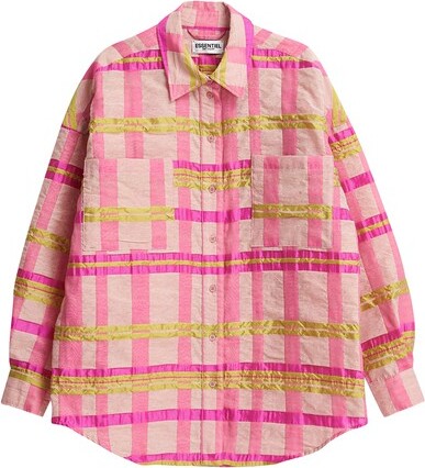 Essentiel Antwerp Daydream check overshirt jacket - ShopStyle