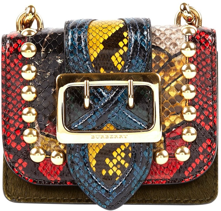 Burberry Multicolour Python Clutch bags - ShopStyle
