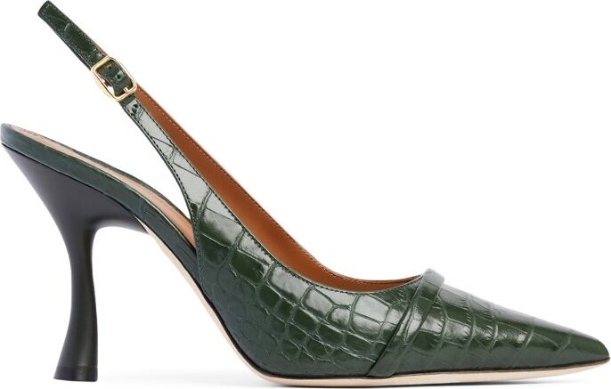 Malone Souliers by Roy Luwalt Malone Souliers Leather Jama Slingback ...