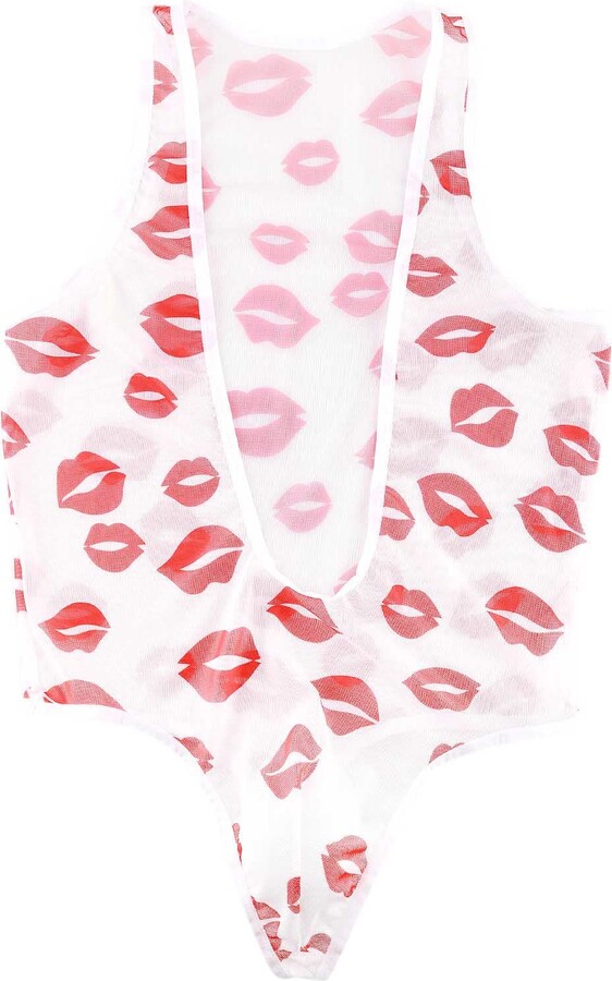 MILAX Sexy Men's Jockstrap Bodysuit Underwear Swimwear Men V-String ...