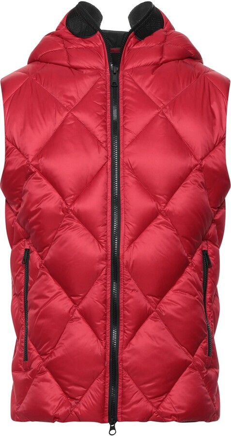 AI RIDERS Down Jacket Red - ShopStyle