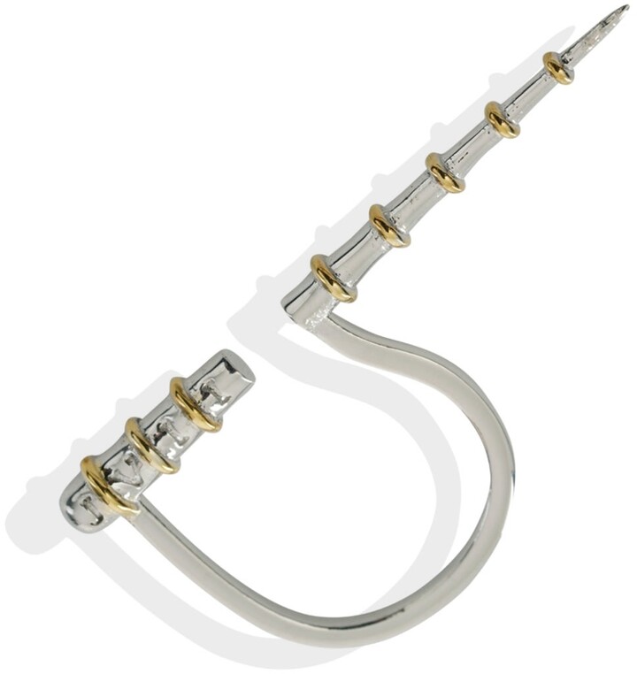 JAAGRAVII - Sword Silver Ear Cuff - ShopStyle Jewellery
