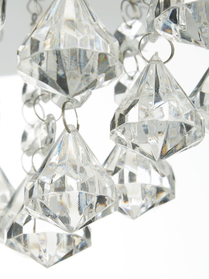 Maya Diamond Flush Ceiling Light - ShopStyle