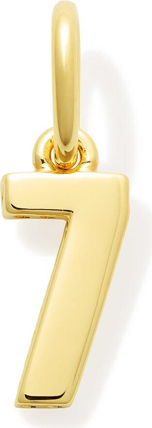 Kendra Scott Number 7 Charm in 18k Gold Vermeil | Metal - ShopStyle