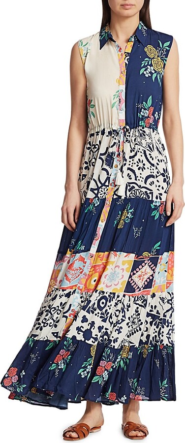 Carolina K. Natalic Print Open-Front Dress - ShopStyle