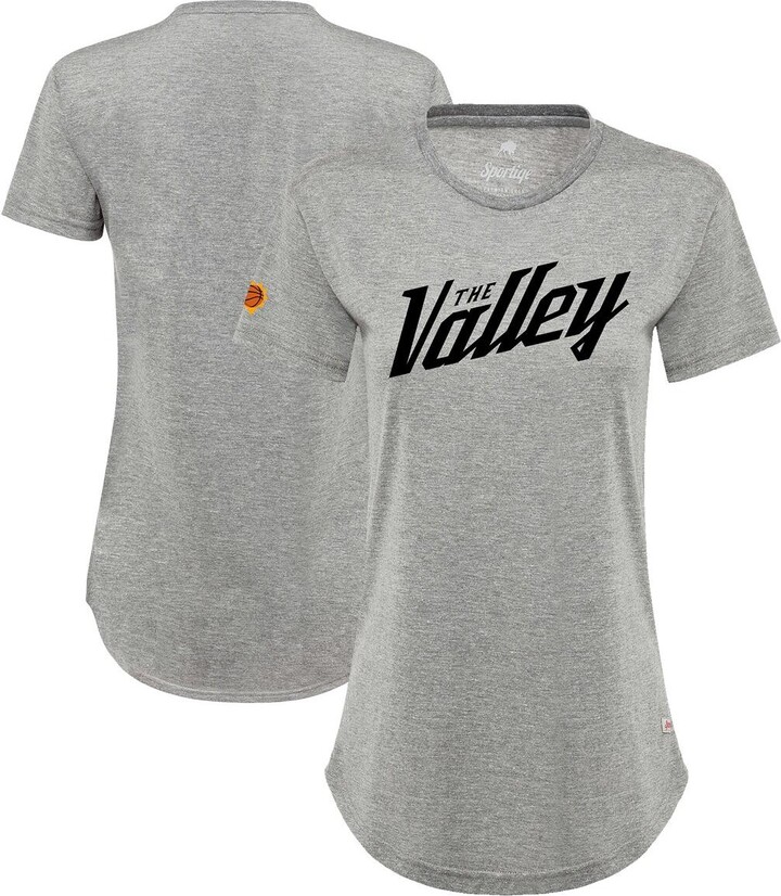 Women's Sportiqe Gray Phoenix Suns 2021/22 City Edition Phoebe T-shirt - ShopStyle
