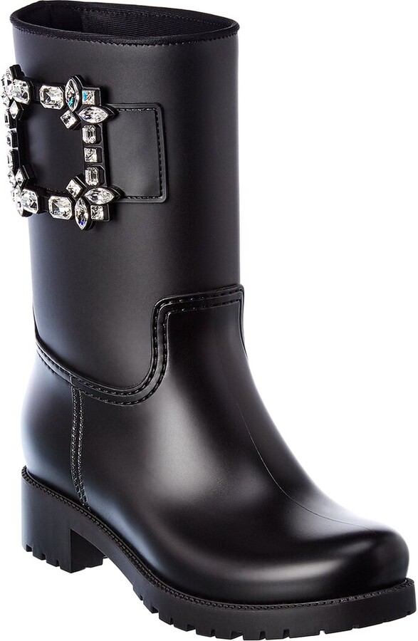 Roger Vivier Tempete Viv Strass Boot - ShopStyle