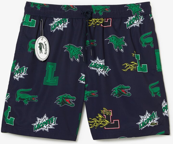 Men's Holiday Mesh Lined Swim Trunks - ShopStyle