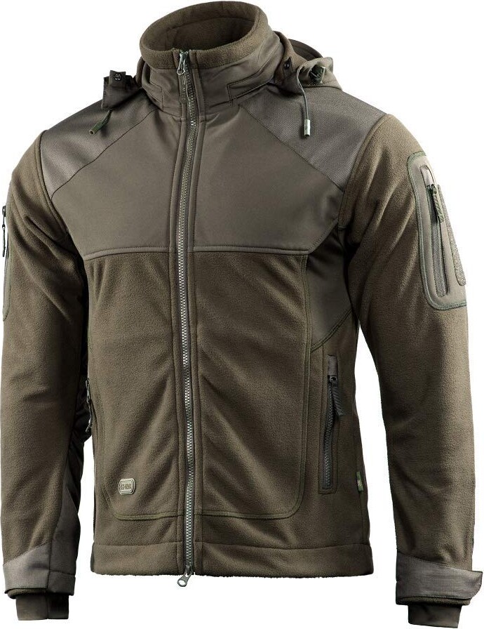 M-Tac Tactical Fleece Jacket Men's Windblock- Soft Shell Military ...