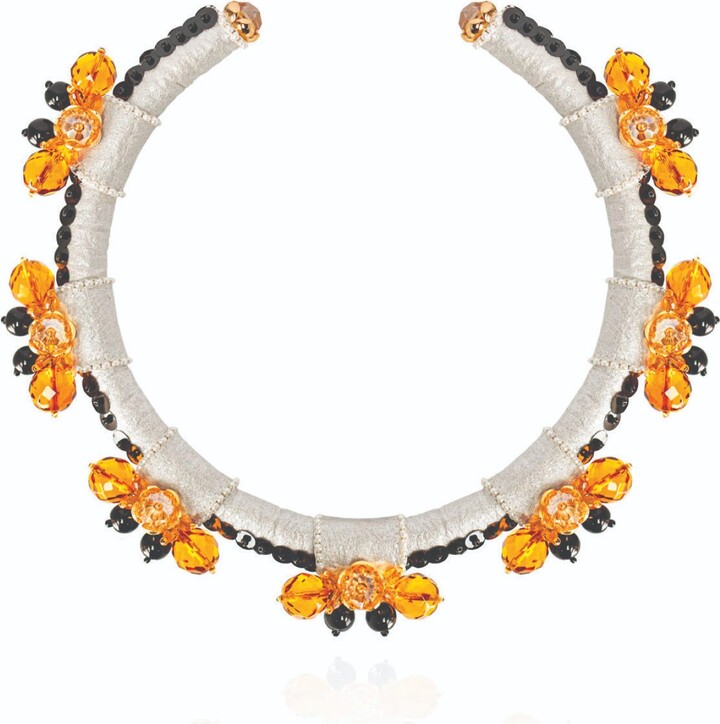Saule Label - Amelie Necklace In Powder Sunray - ShopStyle