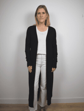 Not Shy Tayla Cardigan Ebony - ShopStyle